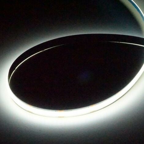 STRISCIA LED COB 320LED 7W 30000K 630LM/M IP20 BOBINA DA 5MT