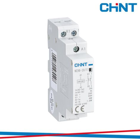 CONTATTORE 20A 230V 1NC+NO 1M