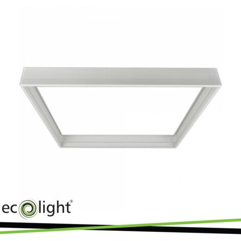 CORNICE FRAME 600X600X65H MM PVC BIANCO