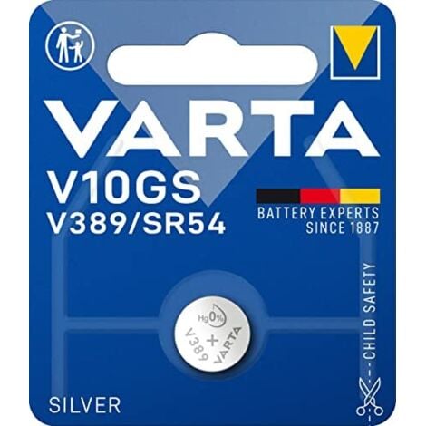VARTA V10GS - V389 - SR54 BATTERIA A BOTTONE 1,55V ARGENTO