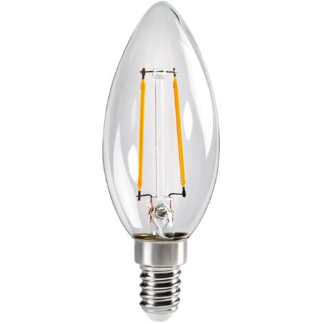 LAMPADINA LED XLED C35E14 2,5W-WW - KANLUX - Luce CALDA