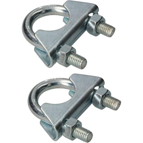 KOTARBAU - Lot de 2 colliers de serrage pour tuyau d'échappement - 28 ...