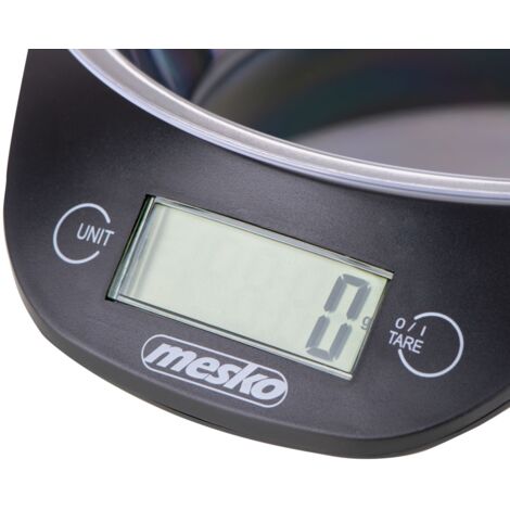 Mesko MS3164 Balance de Cuisine avec Bol Alimentaire Précision, Pese ...