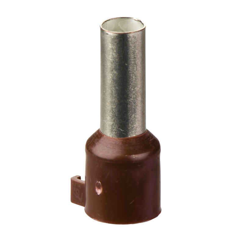 embout de cablage - répérable - 10 mm2 - brun - schneider electric dz5ca102