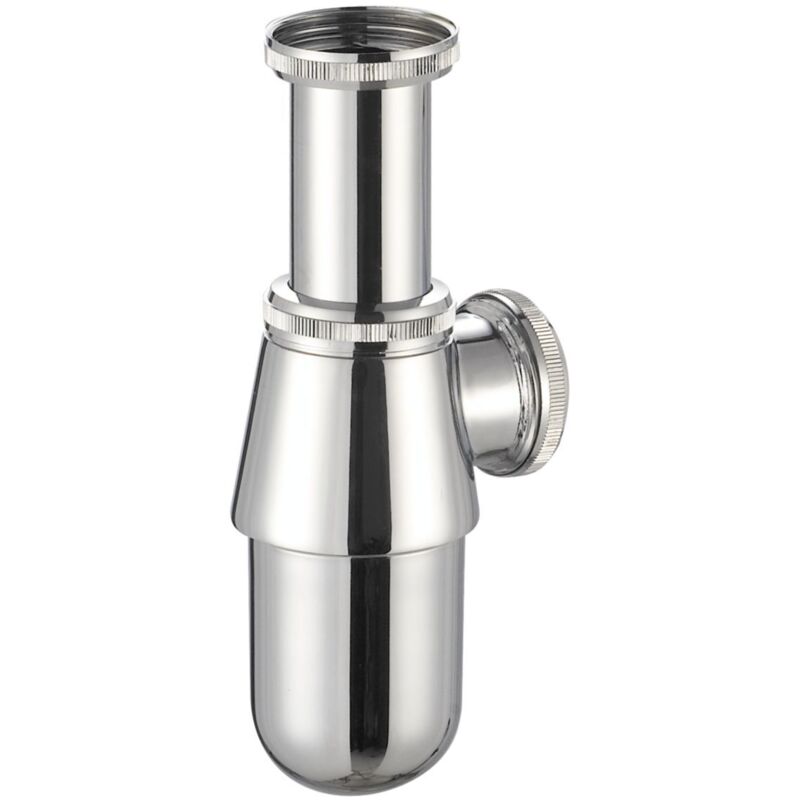 siphon de lavabo - laiton chromé - 33 x 42 - alterna a181-a