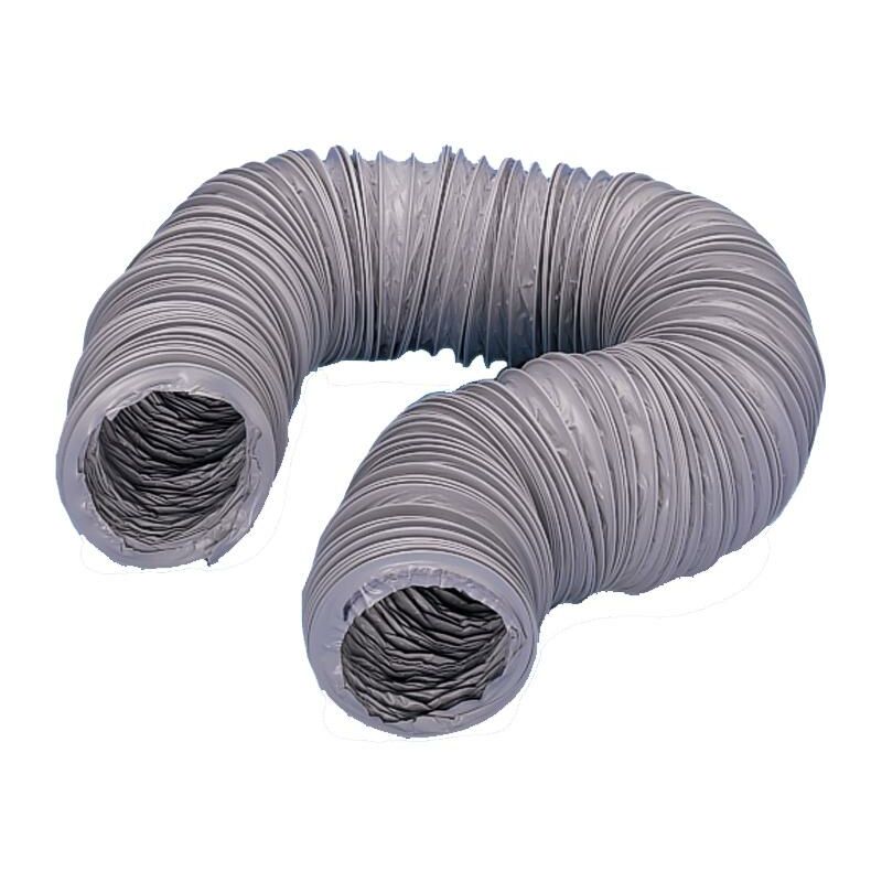 gaine pvc - souple - renforcée - diamètre 125 mm - 6 mètres