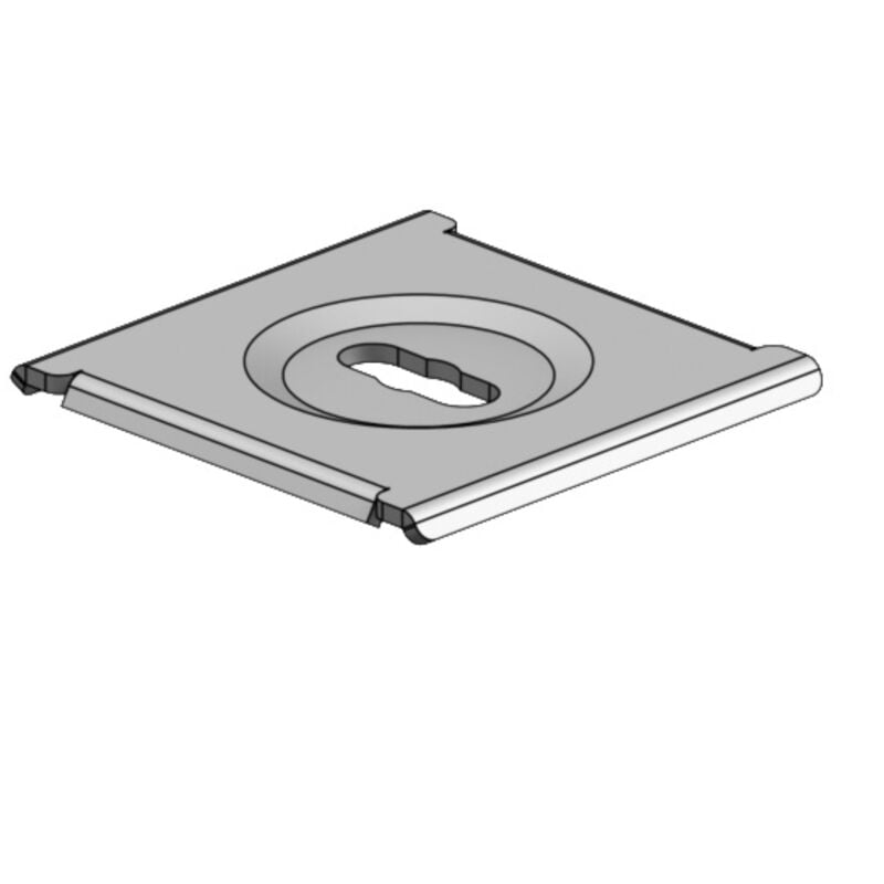 eclisse - pour chemin de cable - ce40 - ez - boite de 25 - cablofil 558051