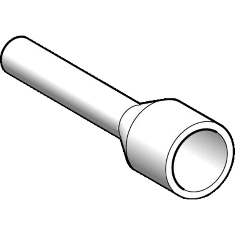 embout de cablage - 1.5 mm2 - noir - schneider electric dz5ce015