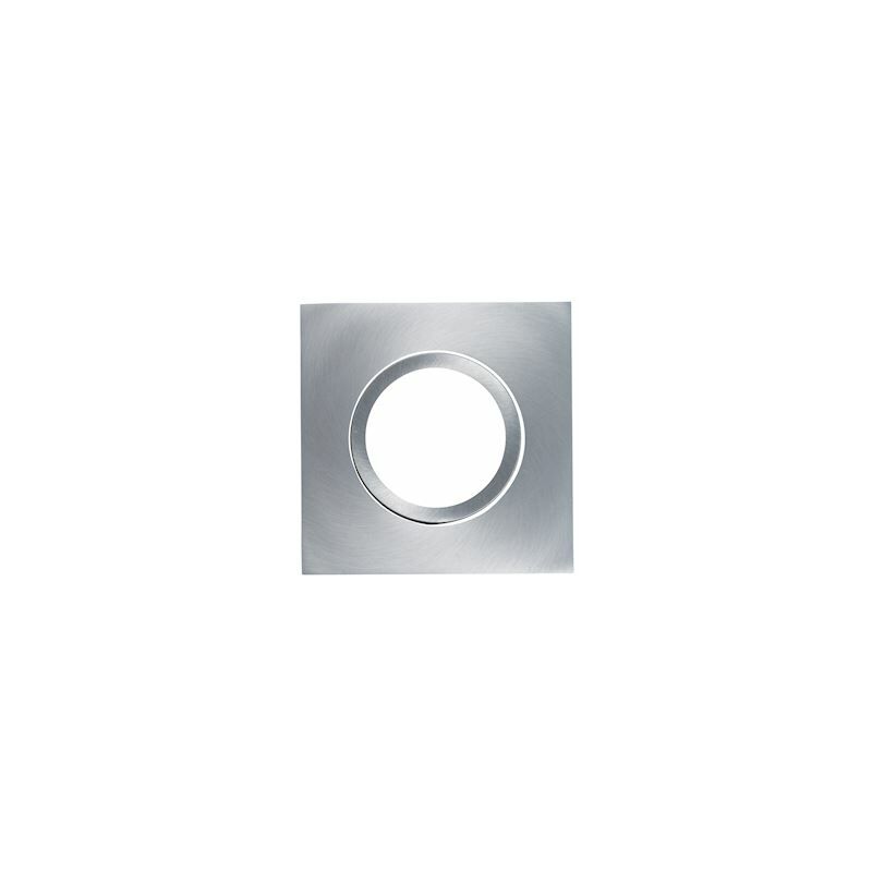 collerette - pour spot europole led up uni - carré - aluminium ...
