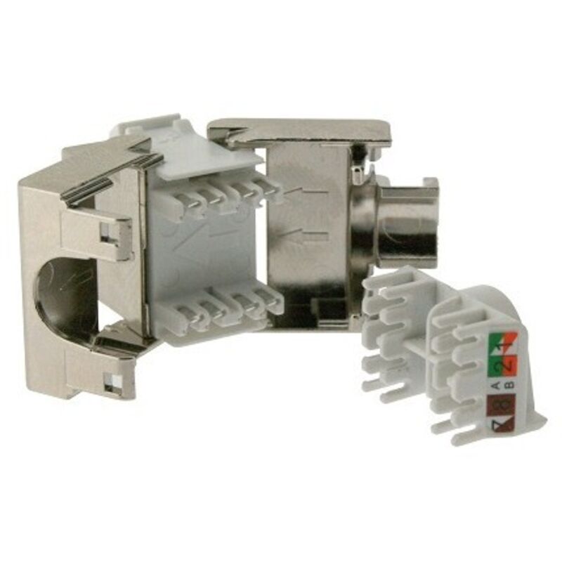 noyau - sans outil - rj45 - blindé - cat6a - ed2.2 4ppoe - gigamédia ...