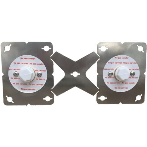 plaque de raccordement - robiz plak - pour per 16 mm - a sertir ...