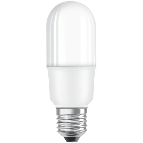 ampoule à led - performance - e27 - 8w - 4000k - 806 lm - stick60 - dépolie - osram 057151