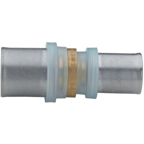 raccord droit - réduit - pour tube multicouche - 20 vers 16 mm - lot de 2 - altech 4434827