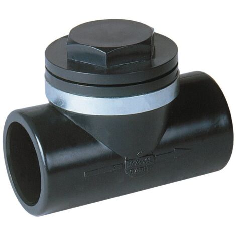 clapet anti retour - pvc pression - femelle / femelle - diamètre 63 mm ...