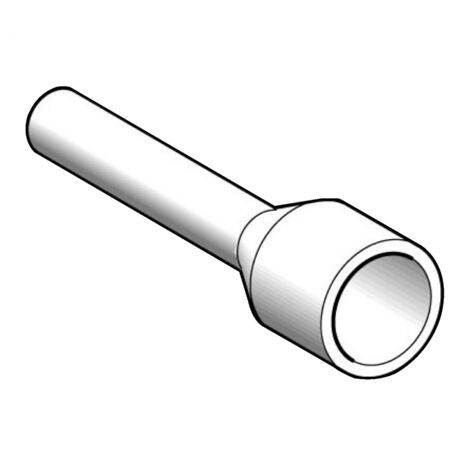 embout de cablage - 0.5 mm2 - blanc - schneider electric dz5ce005