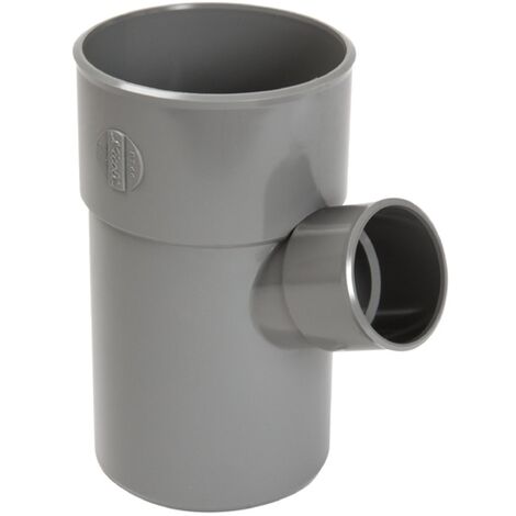 embranchement simple pvc - mâle / femelle - 67 degrés30 - diamètre 100 ...