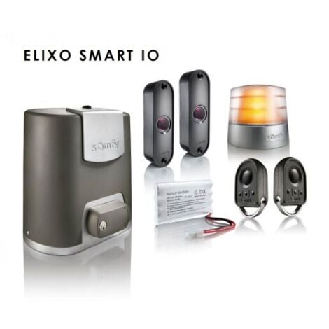 kit de motorisation - pour portail coulissant - somfy elixo smart io ...