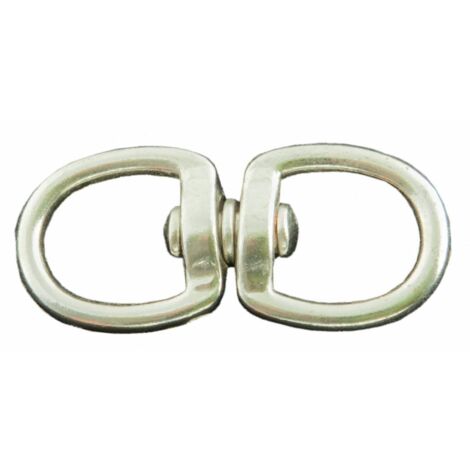 Blister anello doppio girevole zincato 13 mm. 1/2 2 pezzi
