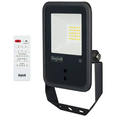 BEGHELLI PROIETTORE LED W20 - 3 FUNZIONI CON TELECOMANDO