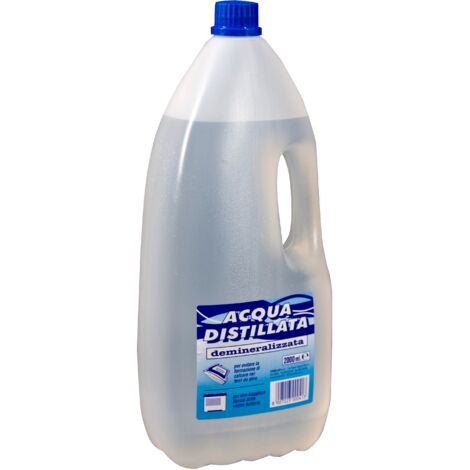 Acqua distillata in tanica da 2 litri per batterie auto moto ferri da ...
