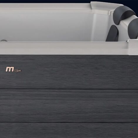 MSpa Spa rigida fuori terra quadrata Oslo F-OS063W - Tempo Style 1.6m x ...