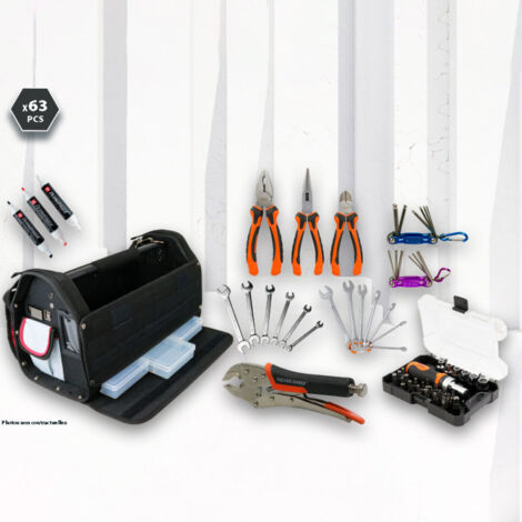 Kit outillage (pinces...) 63 pièces