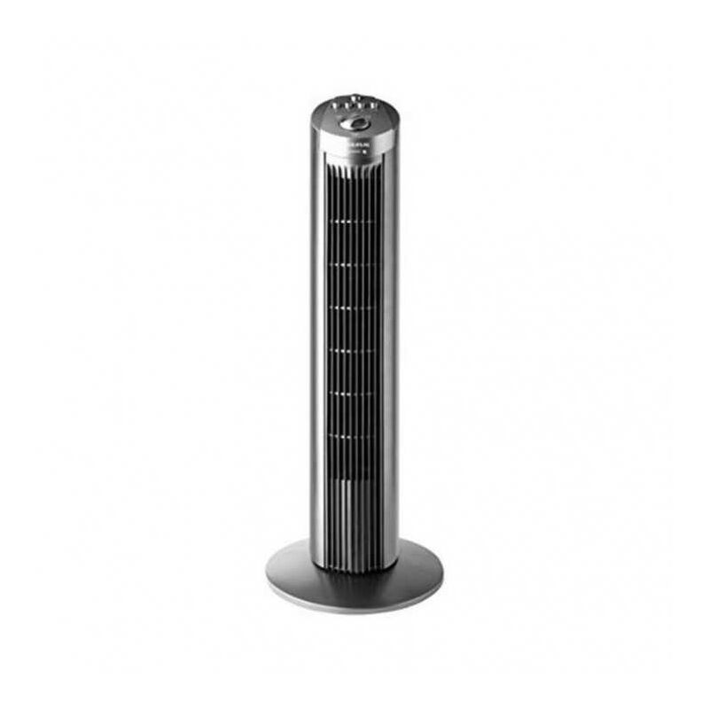 Ventilateur colonne oscillant RANDACO 30W 3 vitesses H38cm Noir