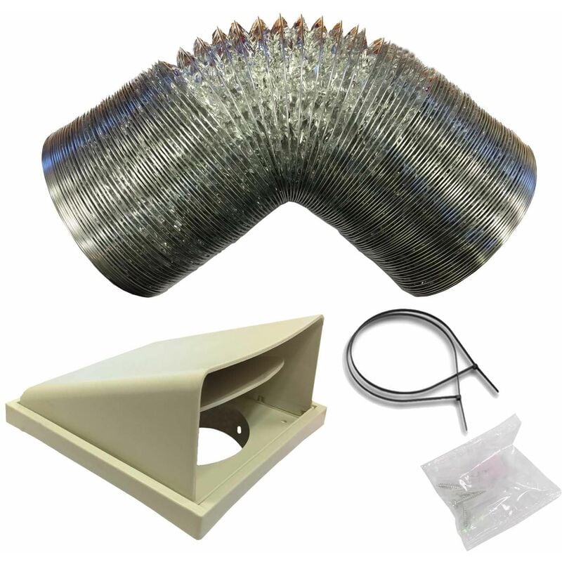 SIA D5 Universal Kitchen Cooker Hood Extractor Fan Ducting Vent Kit ... SIA D5 Universal Kitchen Cooker Hood Extractor Fan Ducting Vent Kit ...