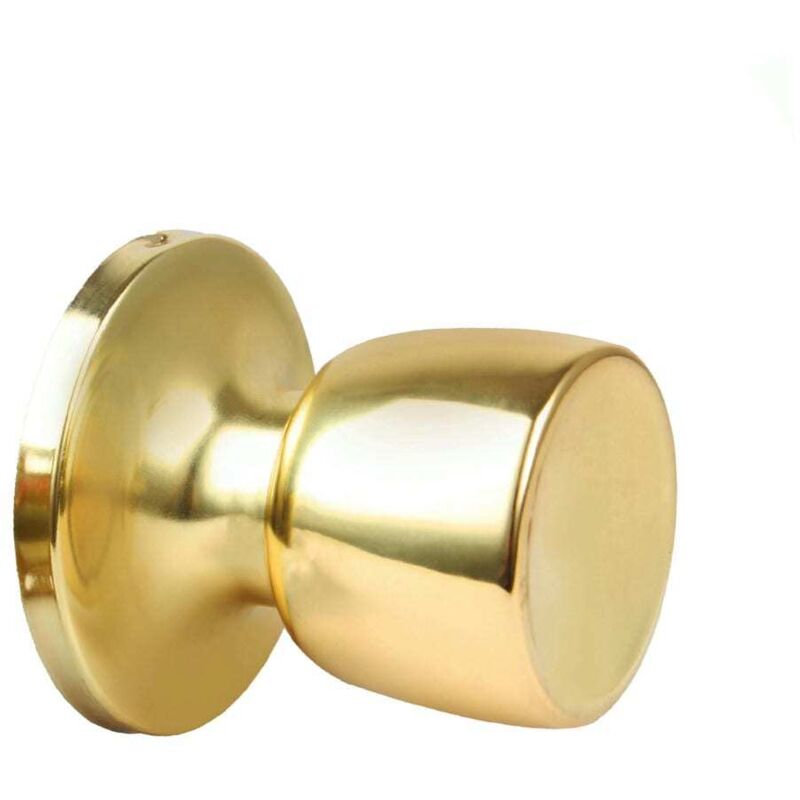 Pomo tirador puerta handlock tubular latón brillo