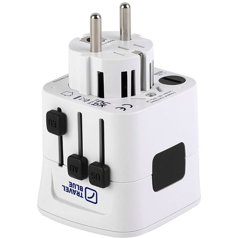 Adaptador para enchufe entrada universal a 150 paises