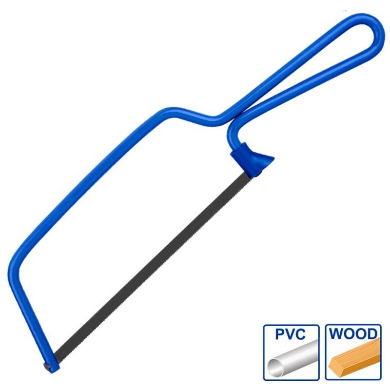 Mini arco de sierra junior 150mm WADFOW, acero, mango de alambre ...