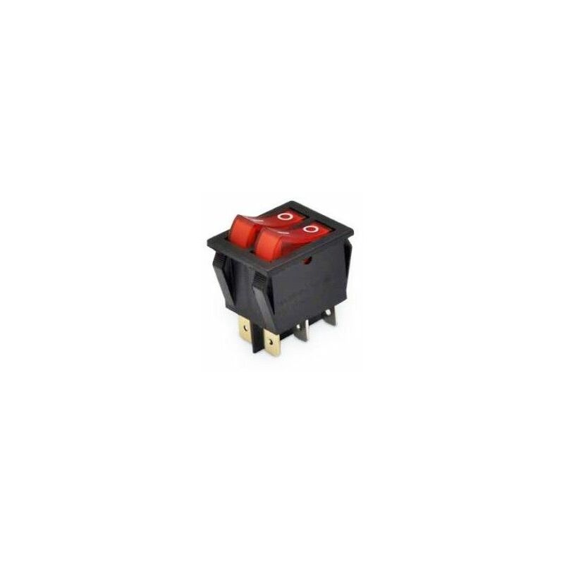 Pack 5 Interruptor DPDT ON/OFF con luz16(4)A-16A GSC 001105507