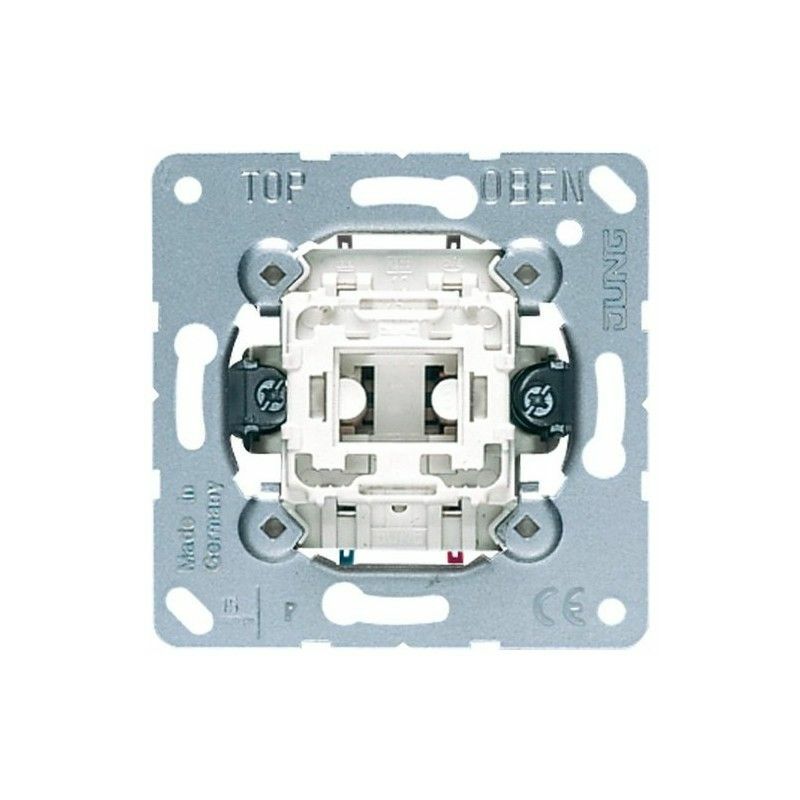 Pulsador conmutador unipolar 10AX 250V JUNG 533U