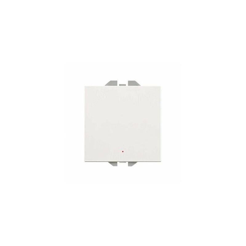 Interruptor bipolar piloto SIMON 270 16 AX blanco mate