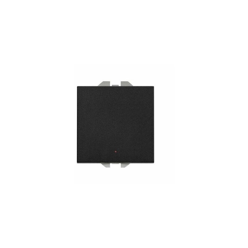 Interruptor piloto SIMON 270 16 AX negro mate