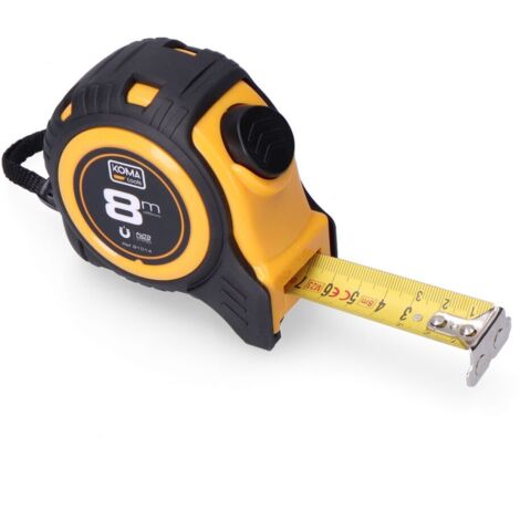 Flexómetro KomaTools 8m x 25mm ABS Magnet