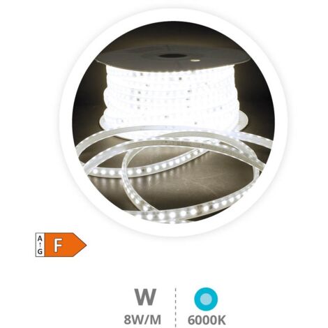 Rollo 50M tira LED 8W/M 6000-6500K IP65 230V