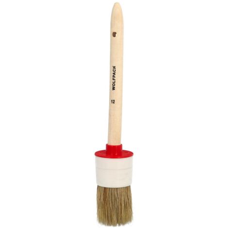 Brocha Brico Redonda Cerda Blanca Nº12