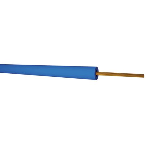 Rollo 100M Cable flexible (1x1.5mm) Azul