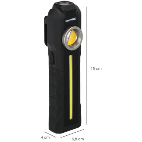 Linterna Led Profesional Multifuncion Recargable USB 3 Luces 95 / 300 ...