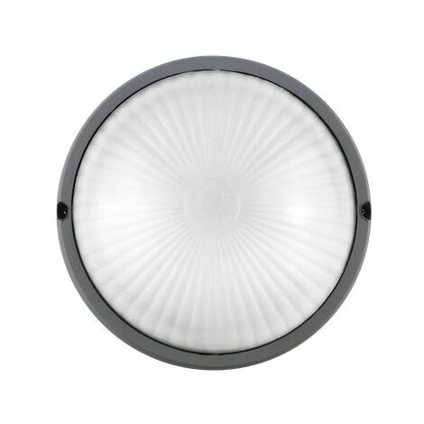 Aplique mural hatch liso 260 gris