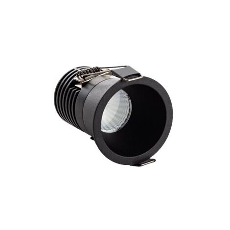 Spot light 5w led cob 3000k negro