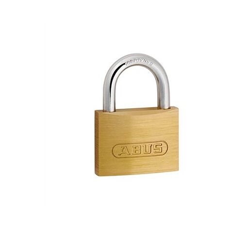 Candado de 50mm de apertura con arco normal de latón 713/50 abus