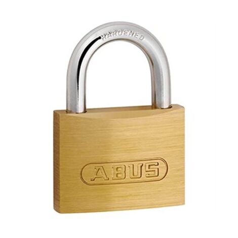 Candado de 50mm de apertura con arco normal de latón 713/50 abus