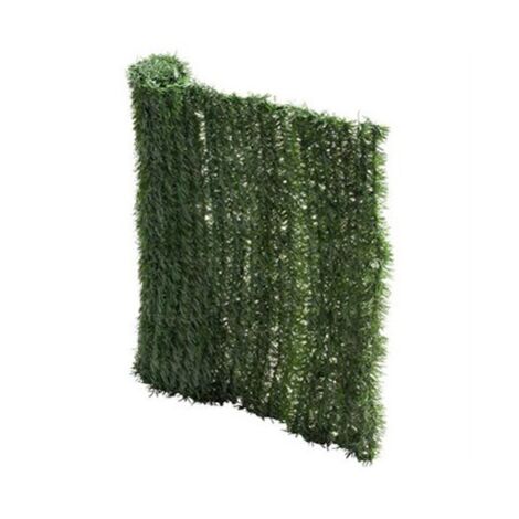 Seto artificial verde 1,5x3mt 36 var/m hoja fina bicolor