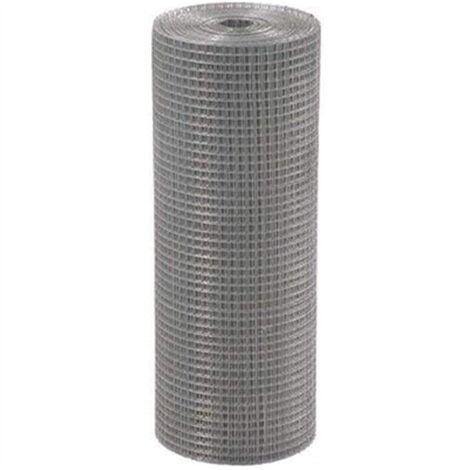 Rollo 25mt malla electrosoldada 13x13x0,8mm 100cm