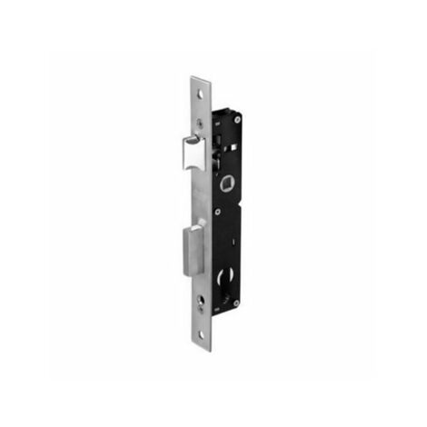 Cerradura embutida metálica L791 con cilindro Inther - L791-20, INTHER
