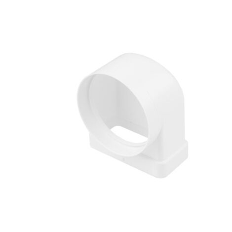 Codo mixto vertical 90º - 100mm - 60x120mm, GONAL