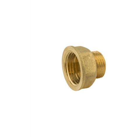 Alargadera Latón Hexagonal Reducida M-H - M1/4" - H1/8", GENIL