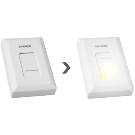 Luz Led Para Pared Con Interruptor Deslizante 400 Lumenes 4 AAAA (no ...